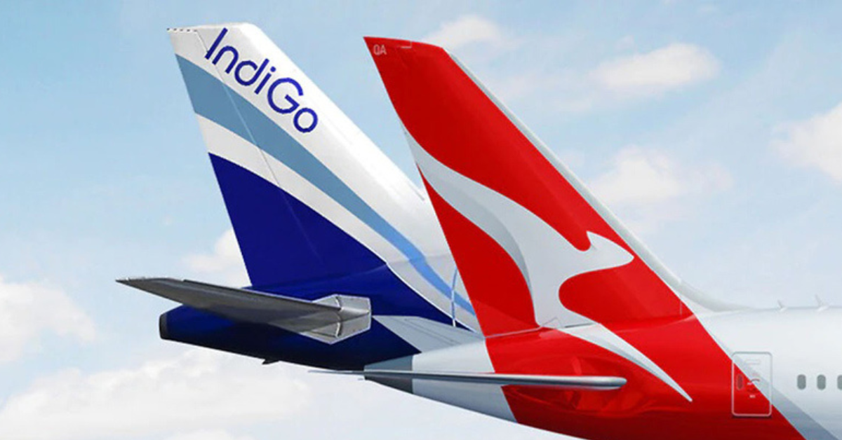 Qantas Adds New Codeshare Destinations in India with IndiGo